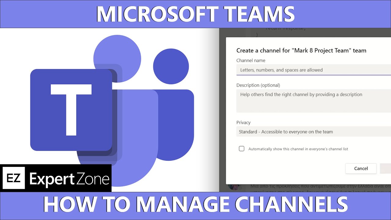 Microsoft Teams - Managing Channels 101 | Tips and Tricks