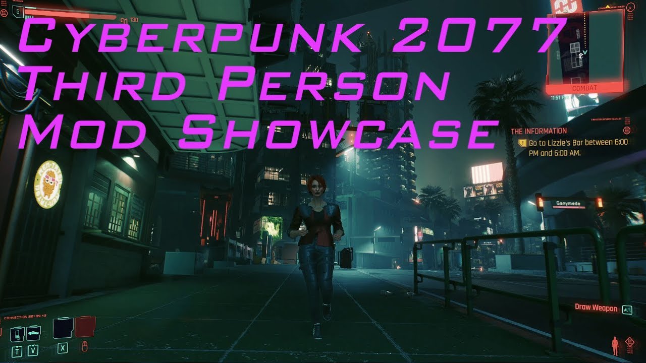 Third Person Mod V7 - Cyberpunk 2077