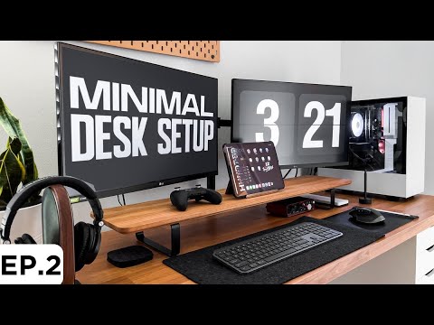 How To Create The Best Minimal Desk Setup With Unique Desk Accessories | Feat. Logitech & Grovemade