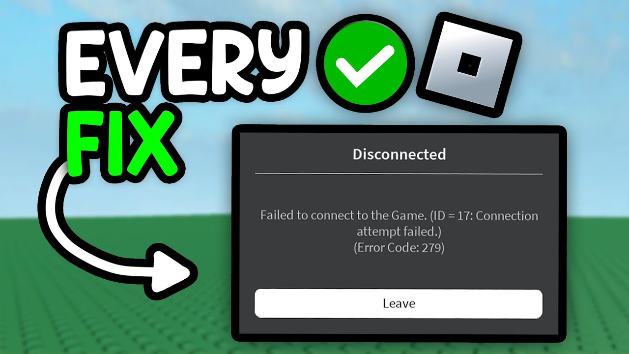 How to Fix Roblox Error Code 279 (Updated 2026)