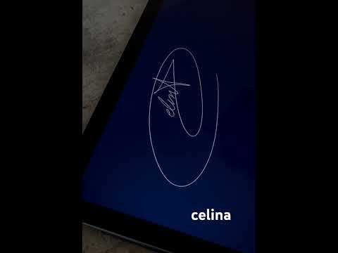 Signature Style”Celina”❤️🖊️Comment your name!?