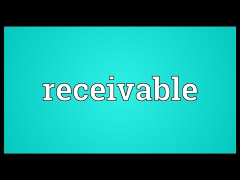 Receivable Meaning