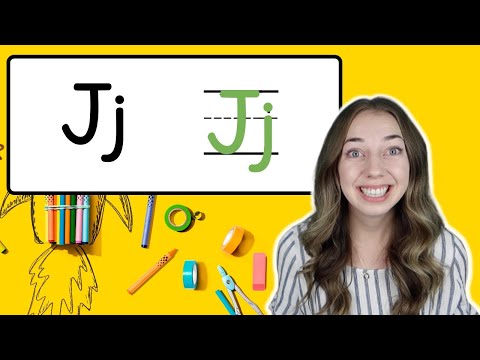 Learn How to Say and Write the Letter J | Speech Therapy for Kids | Words that Start with J