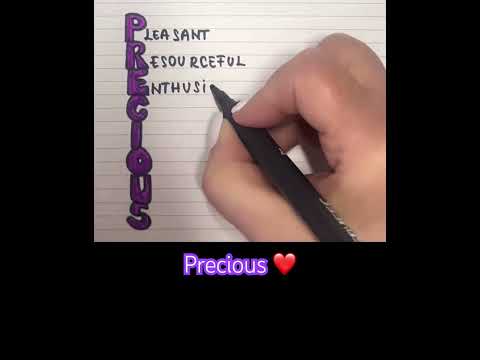 Meaning of the name PRECIOUS #meaning #name #precious