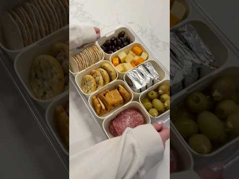 Charcuterie Snack Box π§π« #snackbox #asmr #restock #snacks #refill #charcuterie #viral #shorts #fyp