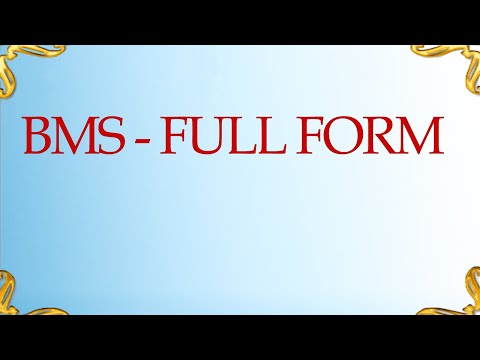 BMS FULL FORM | FULL FORM OF BMS | बीएमएस फुल फॉर्म