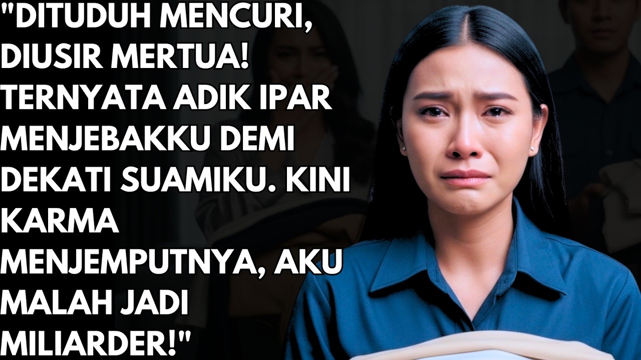 DITUDUH MENCURI DAN DIUSIR MERTUA! TERNYATA INI JEBAKAN ADIK IPAR YANG DIAM-DIAM SUKA SUAMIKU!