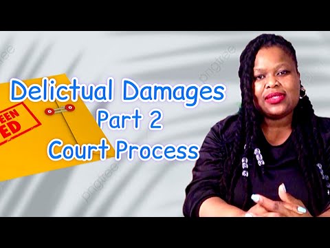 Attorneys Talks: Delictual Damages | How to Bring a Claim Before Court