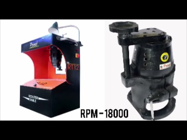 Electric Power Tools - Heavy Duty Table Router (Model-TR-12) Aluminium ...