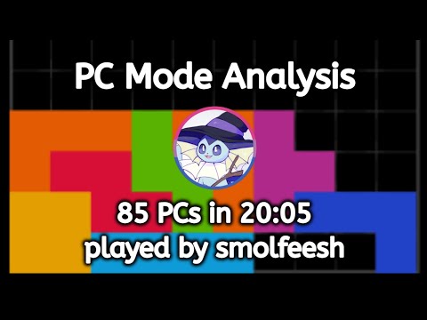 PC Mode Analysis: 85 PCs in 20:05 (smolfeesh)
