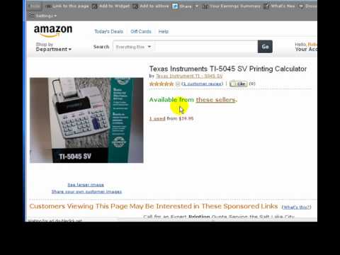 Texas Instruments TI-5045 SV Printing Calculator