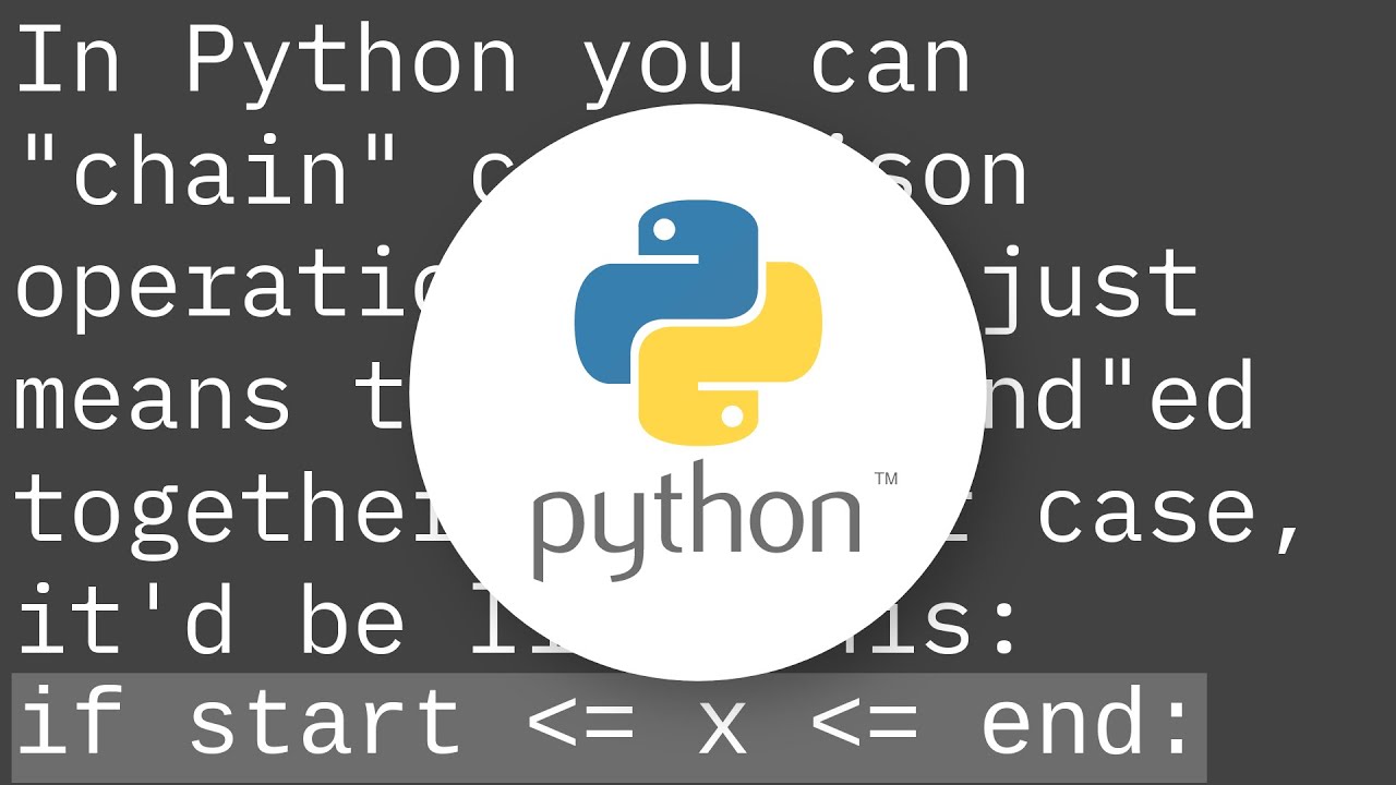Simplify Chained Comparison