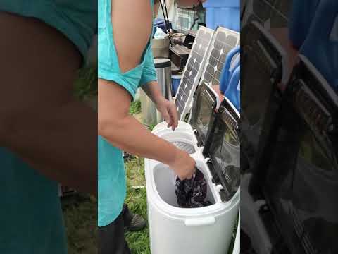 How did you start your Sunday ? Review of the portable Washer , Love this little machine !