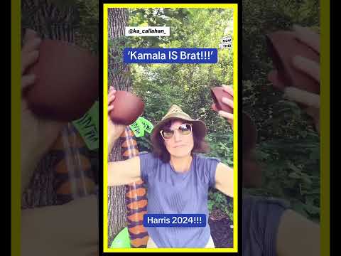 Kamala Harris IS Brat
