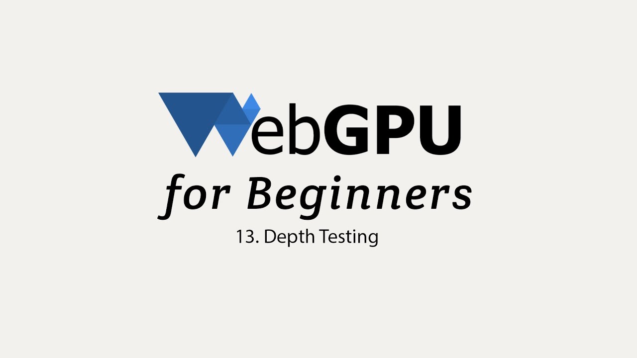 WebGPU for Beginners: Depth Testing