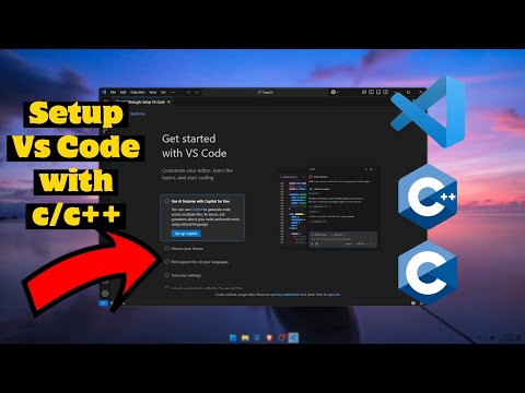 How to install visual code with c/c++ compiler in windows 11 10