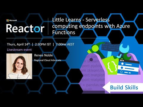 Little Learns - Serverless computing endpoints with Azure Functions