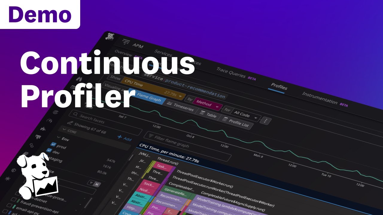 Datadog Continuous Profiler Demo