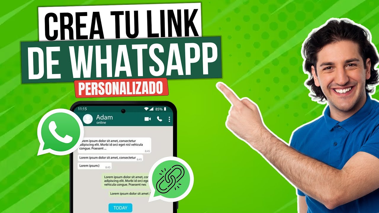 ✅ How to CREATE a WhatsApp Link with MY NUMBER! Updated 2024!