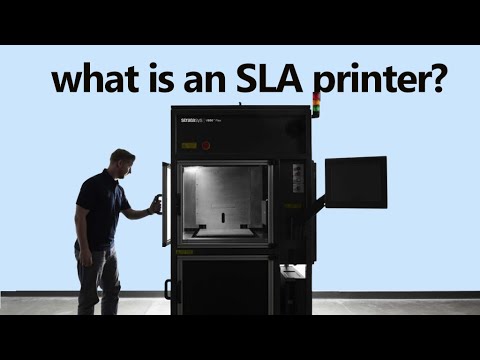 what is an SLA printer? | how does an SLA printer work? | 3D printing | Delhi