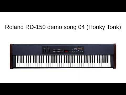 Roland RD-150 demo song 04 (Honky Tonk)