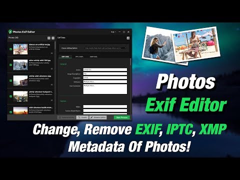 Photos Exif Editor: Edit Exif & IPTC Meta Data In Images For Windows