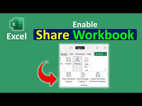 How to Enable Share Workbook Legacy Option in Excel