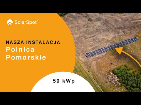 Instalacja fotowoltaiczna SolarSpot - Polnica, woj. pomorskie - 50 kWp