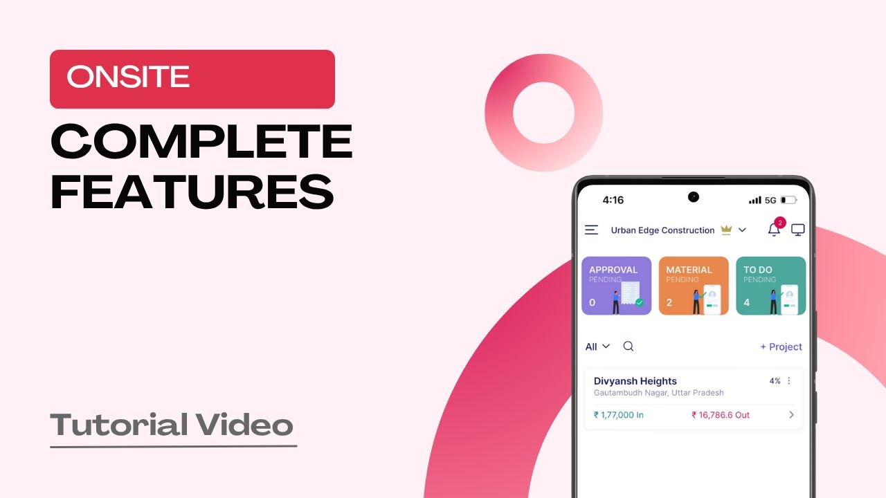 📲 Onsite Mobile App – Complete Feature Overview | Construction Management Made Easy
