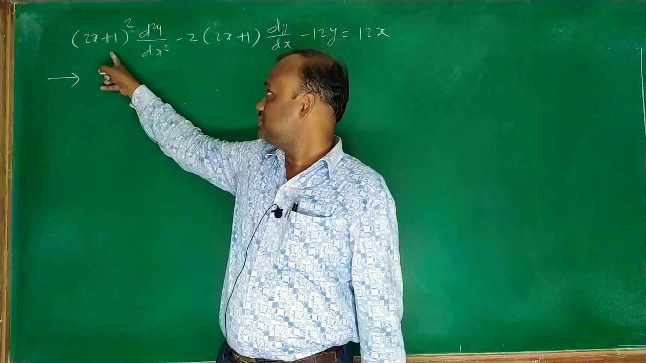 Legendre's Linear Differential Equation Lecture 17
