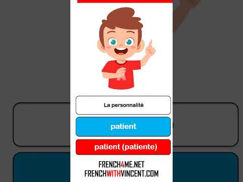 Test Your French Word Power I Click to Play I #7