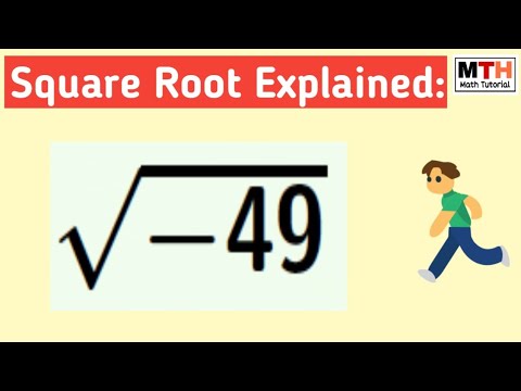 Square root of -49 | Root(-49) | Square root of negative 49