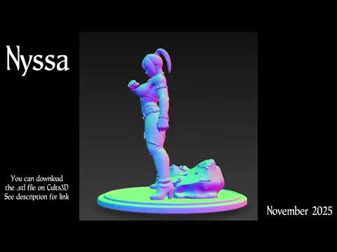 👙 Nyssa - Release November 2025・ 3D File for 3D printing・Cults