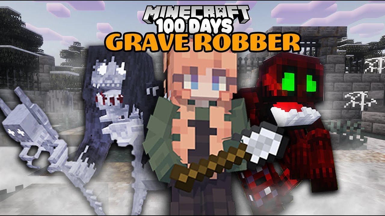 I survived 100 Days in the Graveyard Mod