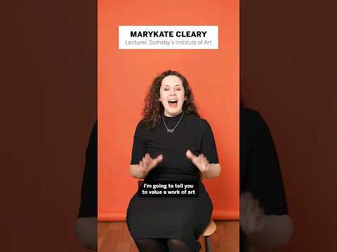 Here is how experts determine a work of art's value in just 60 seconds. #Art #ArtEducation