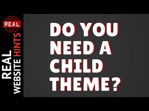 What is a WordPress Child theme, and why you probably don't need one with the Divi theme.
