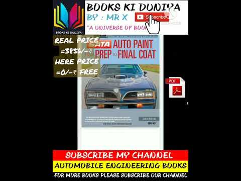 SATA|AUTO PAINT FROM PREP TO FINAL COAT|AUTOMOBILE ENGINEERING BOOKS FREE |#SHORTS #ENGINEERING