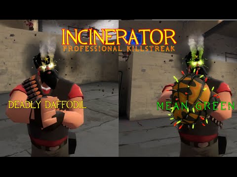Incinerator Mean Green Deadly Daffodil + MvM extras