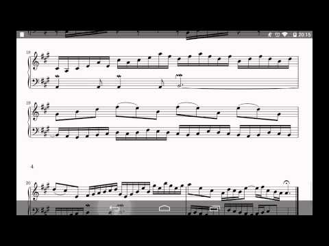 Sheet Music app for Android