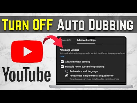 How to Turn OFF Auto Dubbing on YouTube Videos – Full Guide 🎧🚫