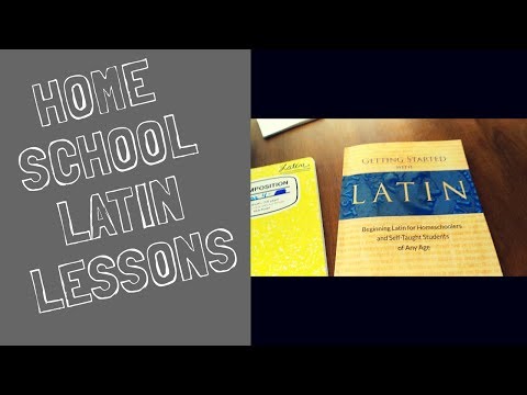 Homeschool Curriculum- Latin Lesson