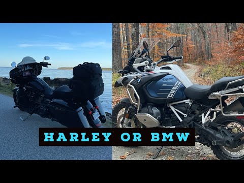Harley Davidson Street Glide vs BMW R1250GSA (if you could only have one)