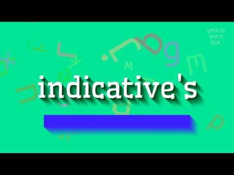 How to say "indicative's"! (High Quality Voices)