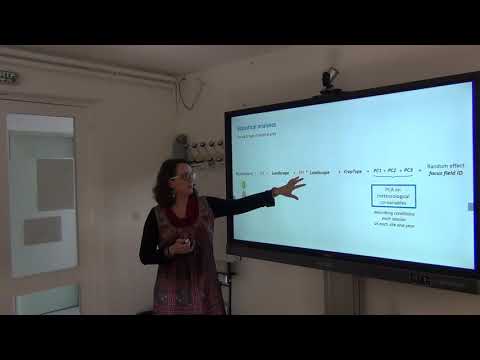 Aude Vialatte : Local pesticide use intensity conditions landscape effects