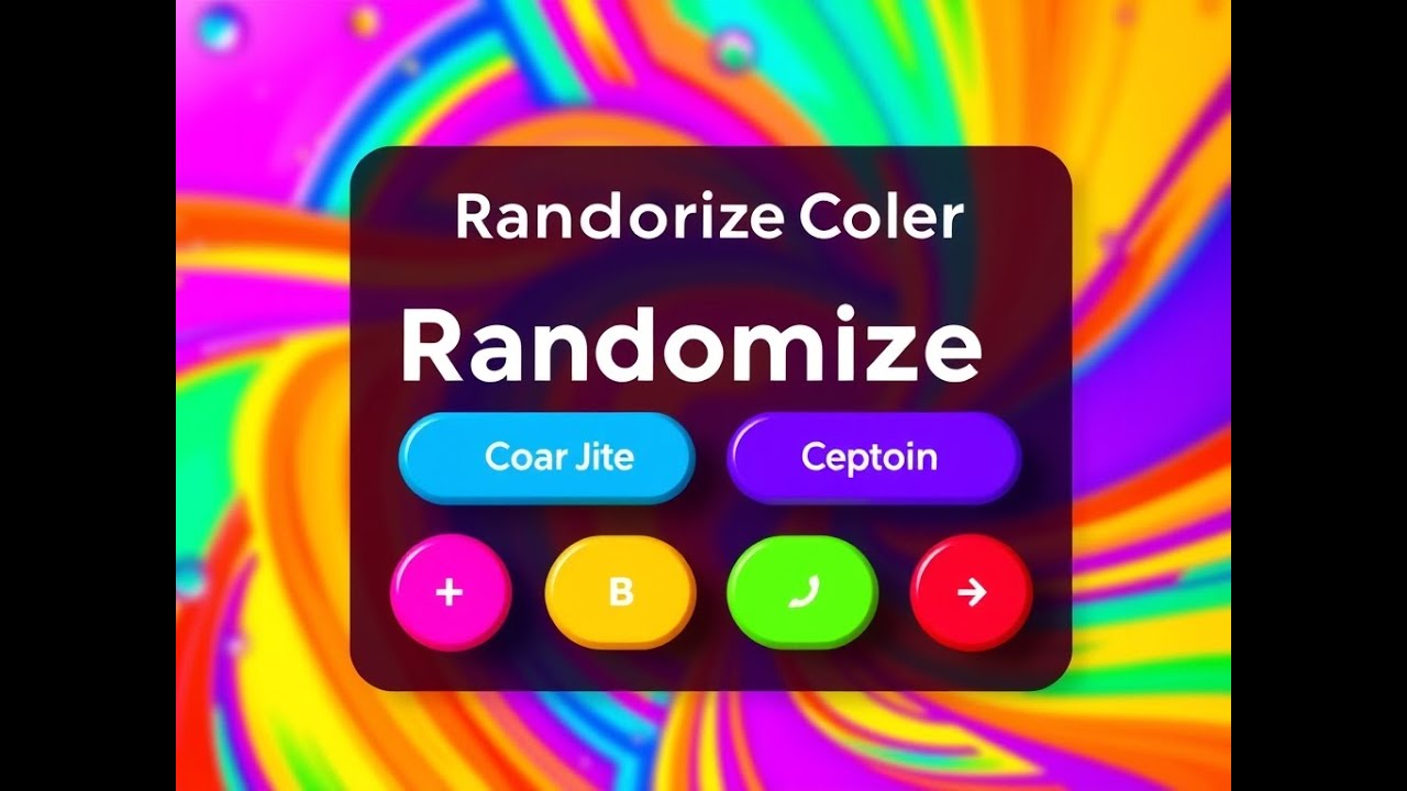 Simple Color Randomizer using  React JS Beginner Project