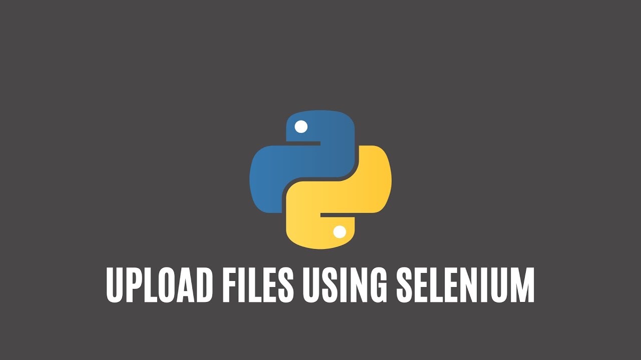 Uploading Files Using Selenium Python