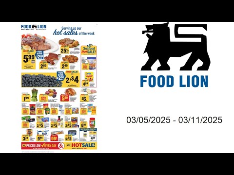 Ad Food Lion - Weekly Ad - 03/05/2025 - 03/11/2025