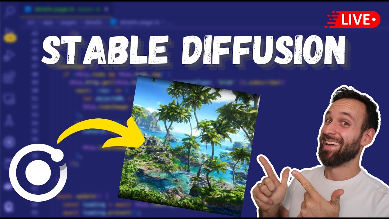 🔴 Let's Try STABLE DIFFUSION App with Ionic and Replicate