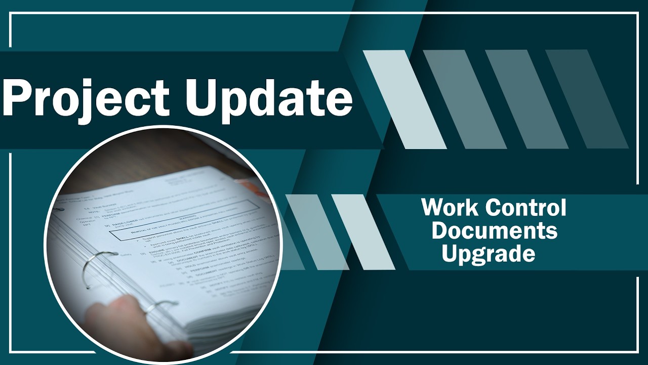 Work Control Documents Upgrade