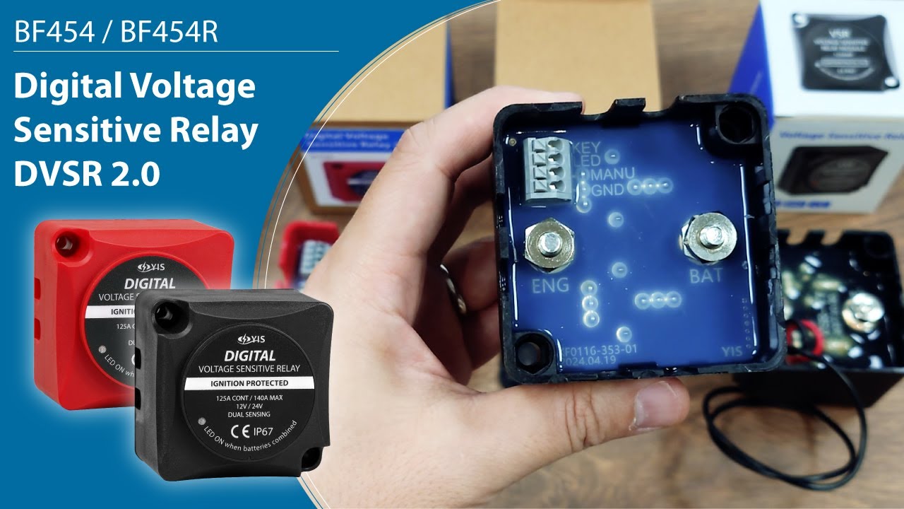 Digital Voltage Sensitive Relay (DVSR) 2.0 Introduction｜YIS marine